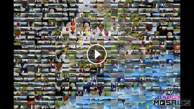 Project 4 Video Mosaic - Picture Mosaics