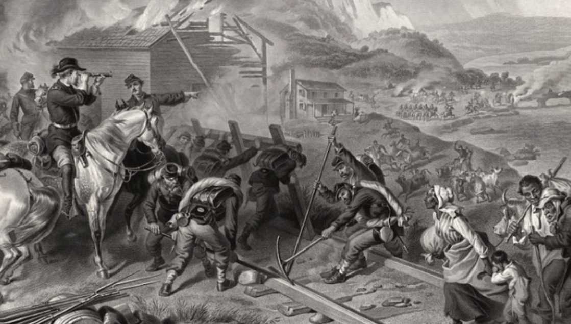 Sherman’s March Photo Mosaic - Picture Mosaics